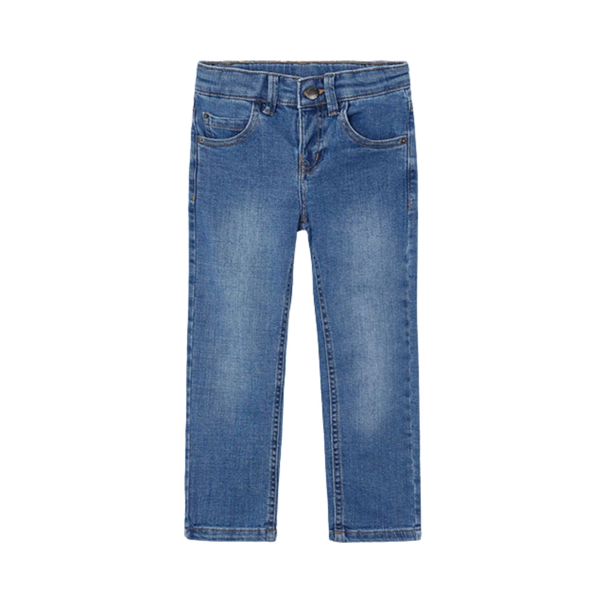 Pantalón Mayoral niño básico mezclilla regular fit– El Circo Boutique