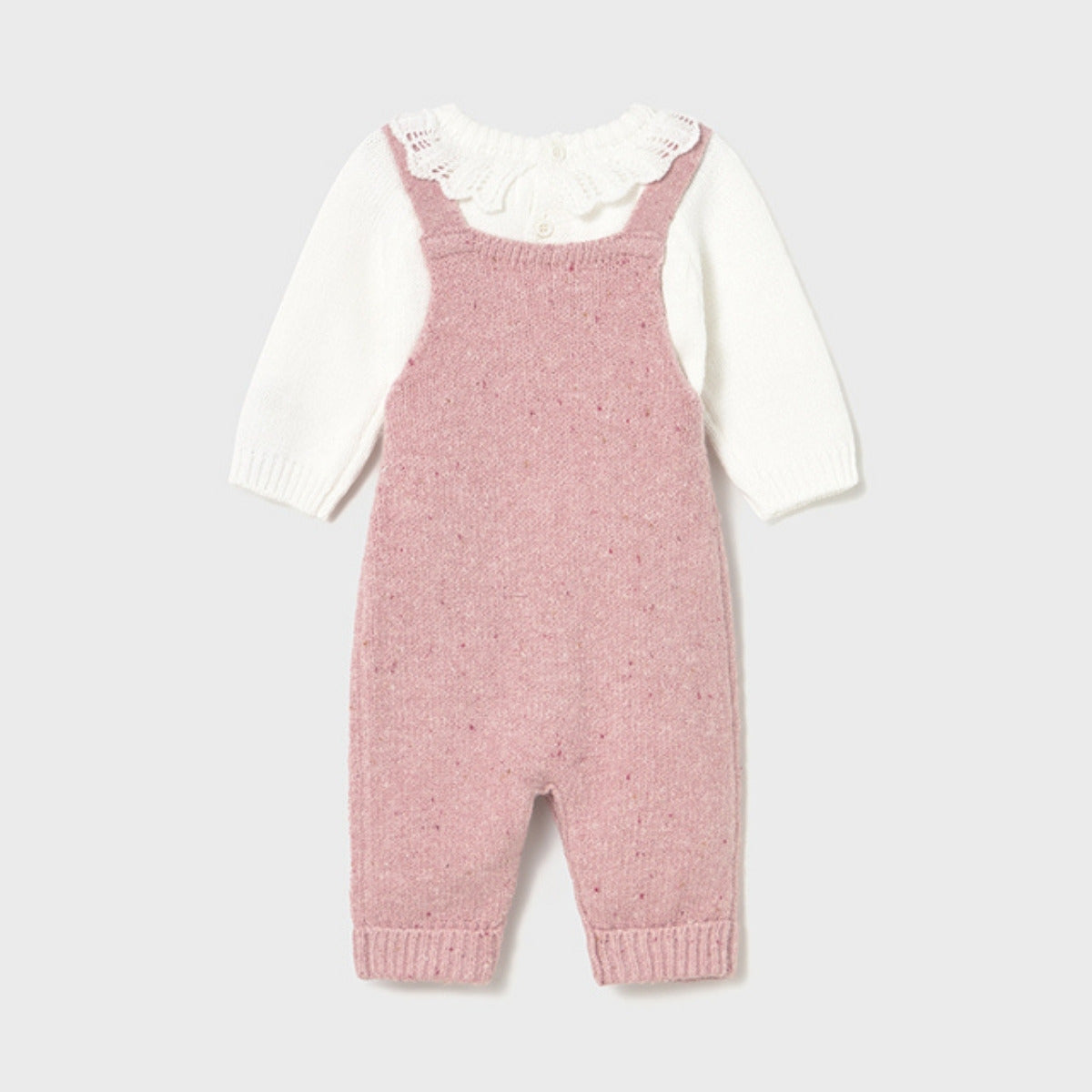 Conjunto Mayoral bebé niña overol suéter– El Circo Boutique