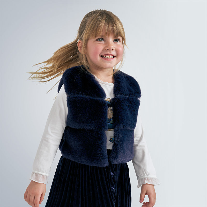 Chaleco pelo niña Mayoral | El Circo Boutique