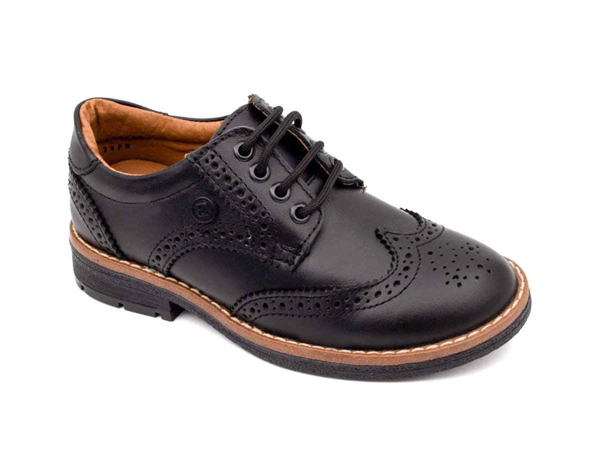 Zapato escolar Audaz niño bostoniano agujetas 433702– El Circo Boutique