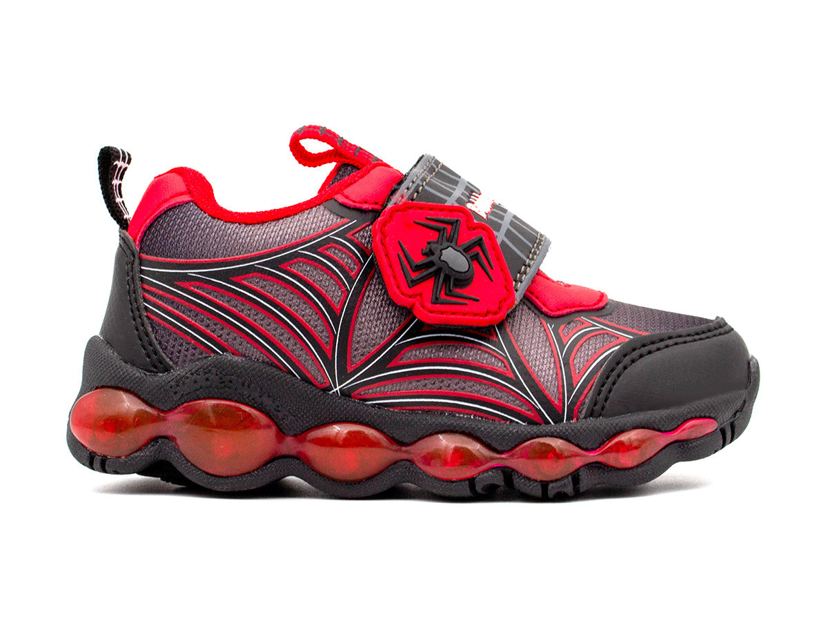 Tenis Bubble Gummer niño araña velcro luz led suela SPIDER– El Circo ...